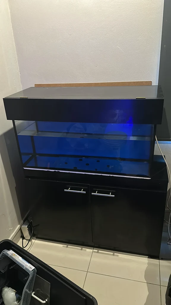 [FS] - 3ft / 90cm fish tank with cupboard and canopy | Marine Aquariums ...